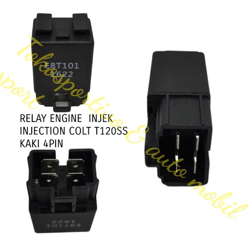 Jual RELAY ENGINE MESIN INJEK MITSUBISHI T120SS 12V KAKI 4PIN INJECTION ...
