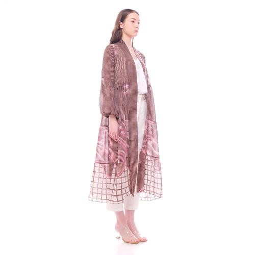 Jual Outer Batik Wanita Modern Premium Bahan Sily Batik Cap Kombinasi ...