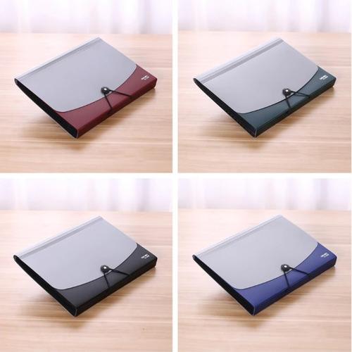 Jual Map plastik A4 map sekat map harmonika dompet dokumen plastik map ...