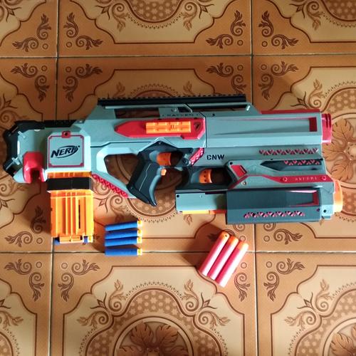 Jual Nerf Mod - Nerf Rayven + Underbarrel Nerf Mega Magnus - Kab ...