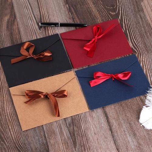 Jual CLASSY ENVELOPE GRETTING CARD / AMPLOP 16×11 - Red Red Bow - Kota ...
