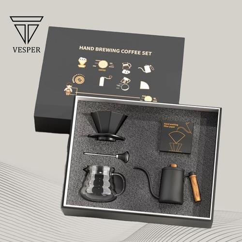 Jual hampers coffee manual brew set gift box souvenir paket set alat ...