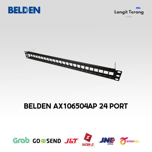 Jual BELDEN AX106504AP PATCH PANEL 24 PORT DAN MODULAR ( 1 SET ) - Kota ...