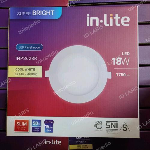 Jual INLITE INPS 628R LED PANEL INBOW DOWNLIGHT 18W / LAMPU DOWNLIGHT ...