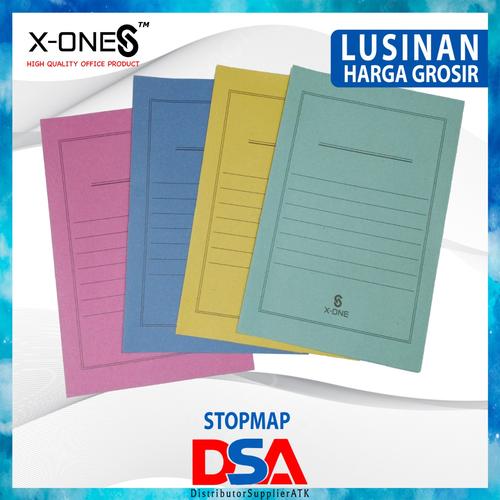 Jual DSA - STOPMAP KERTAS FOLIO ISI 1 PAK/50 PCS X-ONE - Biru - Kota ...