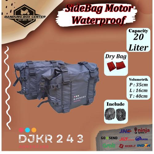 Jual Sidebag Motor Tas Samping Motor Side Bag Tas Motor Waterproof Anti ...