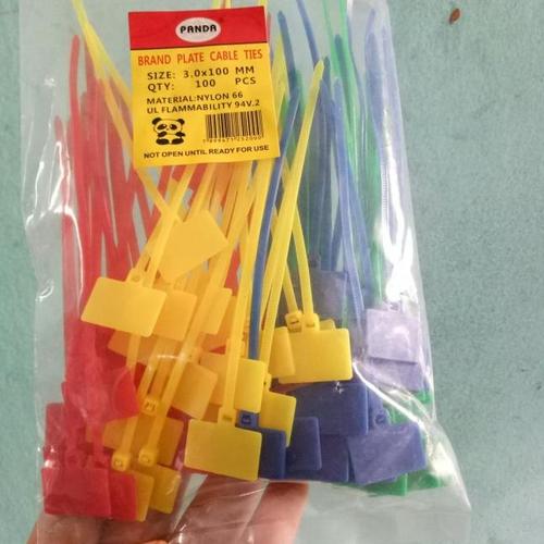 Jual kabel ties label nylon marker 4 warna label tie maker - Jakarta ...