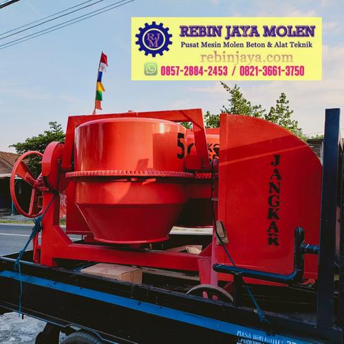 Jual Concrete Mixer Molen Beton Mesin molen semen new Jangkar 50kg ...