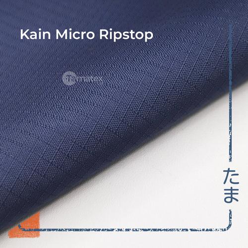 Jual KAIN MICRO RIPSTOP POLYESTER RIBSTOK RIBSTOCK KOTAK - Obsidian ...