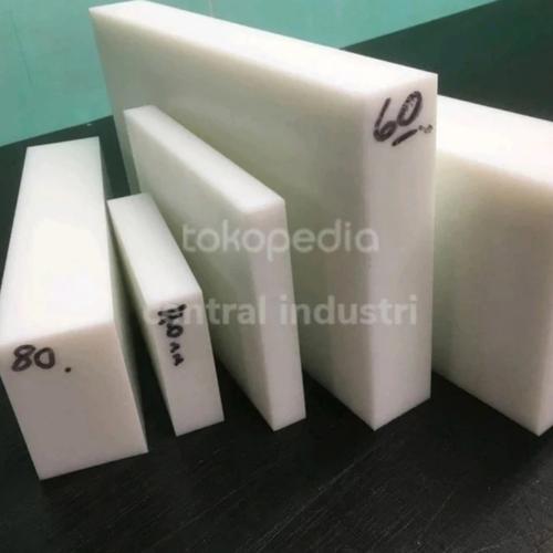 Jual polyethylene sheet / nylon lembaran tebal 20mm 35cm x 75cm - Jakarta Barat - central ...