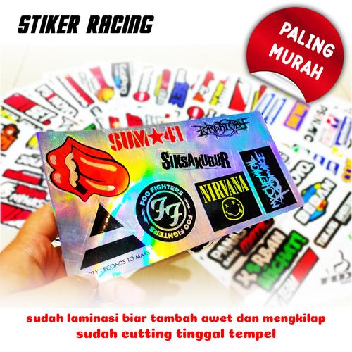 Jual Stiker Pack Band Bahan Vinyl dan Hologram Laminasi Glossy - Kota ...