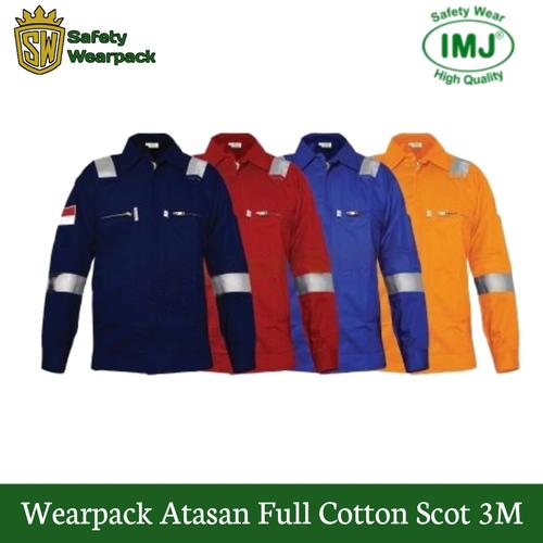 Jual Baju Kerja / Seragam Kerja / Wearpack Safety IMJ Full Cotton Scot ...