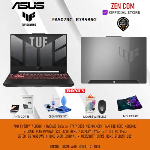 Jual ASUS FA507RC-R735B6G AMD R7 6800H/8GB/512GB/RTX3050 4GB/15.6"/W11 ...