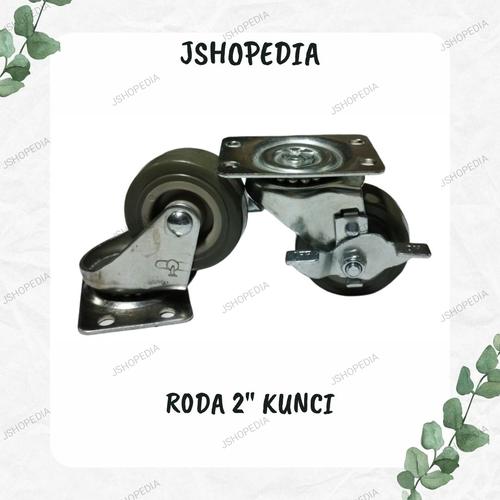 Promo Roda Caster 2 Inch, 2.5 Inch, 3 Inch Kunci - 3 Inch - Kota Depok ...