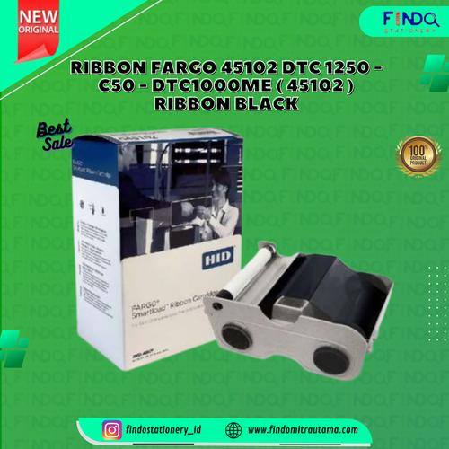 Jual RIBBON FARGO DTC 1250 - c50 - DTC1000me ( 45102 ) RIBBON BLACK ...