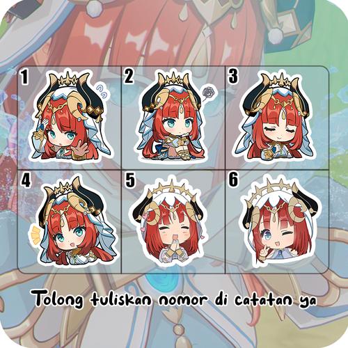 Jual Stiker Glossy Nilou Genshin, Sticker Anime Game - Kab. Bandung ...