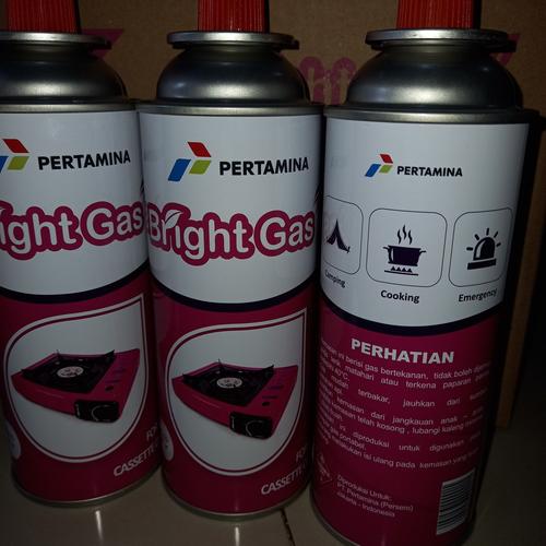 Jual Bright Gas Kaleng Pertamina 220 gr Baru - Kota Bekasi - TATAGASLPG ...