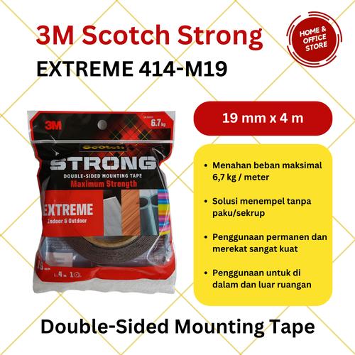 Jual 3M Scotch VHB Strong Outdoor Mounting Tape Extreme 19 mm x 4 m - Jakarta Utara - Home ...