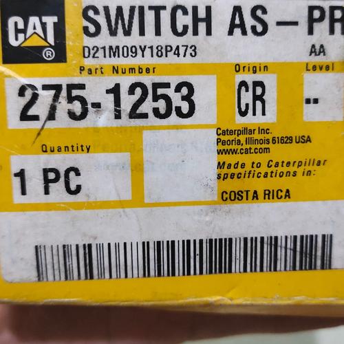 Jual 275-1253 SWITCH AS Genuine Caterpillar /2751253 Switch As CAT ...
