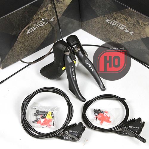 Promo SHIMANO GRX BL-RX810 ST-RX810 BR-RX810 1x11 Speed Flat Mount Disc ...