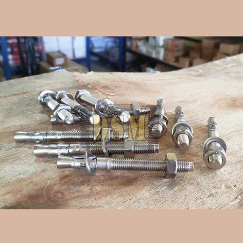 Jual SS 304 / Angkur Trubolt M8x100 / Wedge Anchor M8 Stainless (10 CM ...