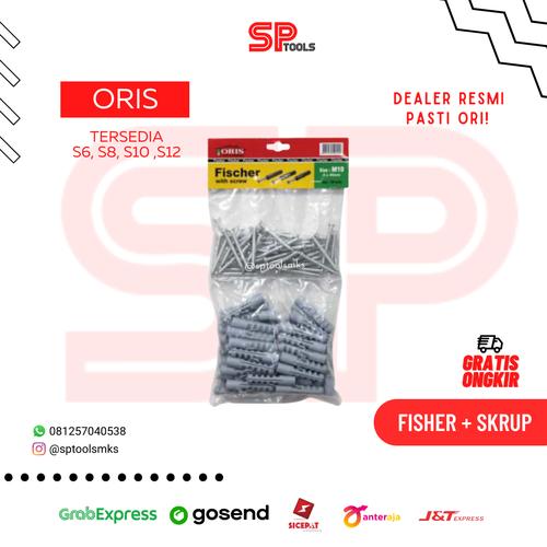 Jual FISHER + SKRUP / BAUT / FISER / FISSER S6 S8 S10 S12 ORIS - S10 ...