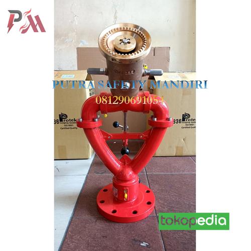 Jual FIRE MONITOR LOVE FLANGE 4 INCH PROTEK 636 NOZZLE 823 BC BRASS ...
