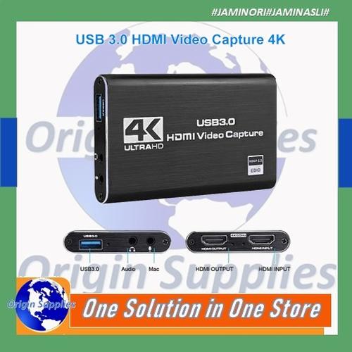 Jual HDMI Video Capture Card Adapter USB 3.0 4K for Video Streaming ...