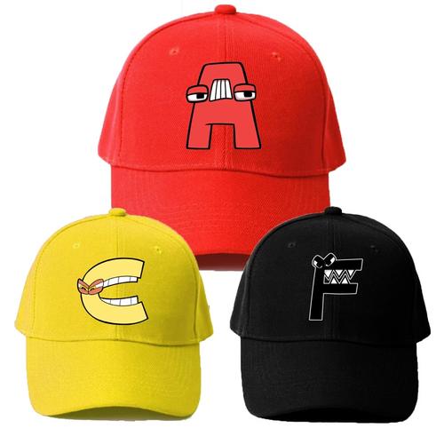 Jual Topi Baseball Anak Alphabet Lore Karakter A B C D - Z - F, All ...