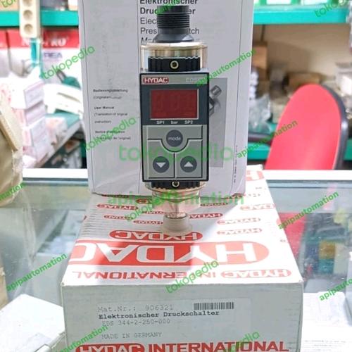 Jual PRESSURE SWITCH HYDAC EDS 344-2-250-000 250BAR ORIGINAL GERMANY ...