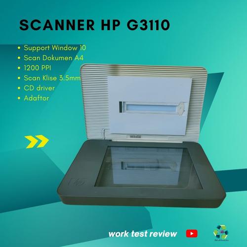 Jual Scanner Hp Scanjet G3110 Platbed Scan Klise Negative include ...