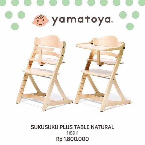 Jual Yamatoya kursi makan anak suku suku sukusuku plis table - natural ...