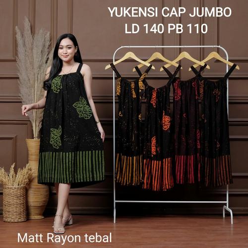 Jual Daster yukensi jumbo ld 140 tanpa lengan batik cap premium ...