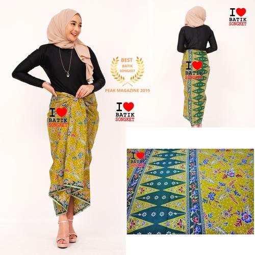 Jual SARUNG BETAWI MOTIF 21 KAIN BATIK JAKARTA HIJAU ENCIM SERAGAM PNS ...