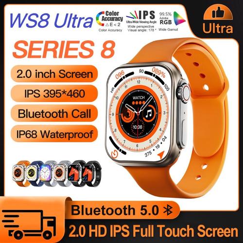 Jual DENNOS WS8 Ultra Series 8 S8 Smart Watch 49mm 1: 1 casing 2.0 inci ...