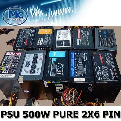 Jual Power Supply PSU PURE 500 Watt Merk Campur - 500W BIASA - Kota ...