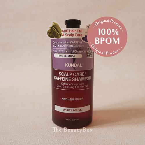 Jual KUNDAL Scalp Care and Caffeine Shampoo White Musk 500ml - Jakarta ...