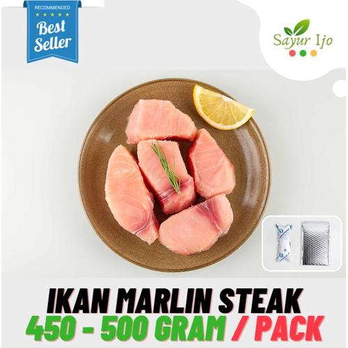 Promo Ikan Marlin Steak 450 - 500 Gr Fresh Fillet Frozen Seafood Laut ...