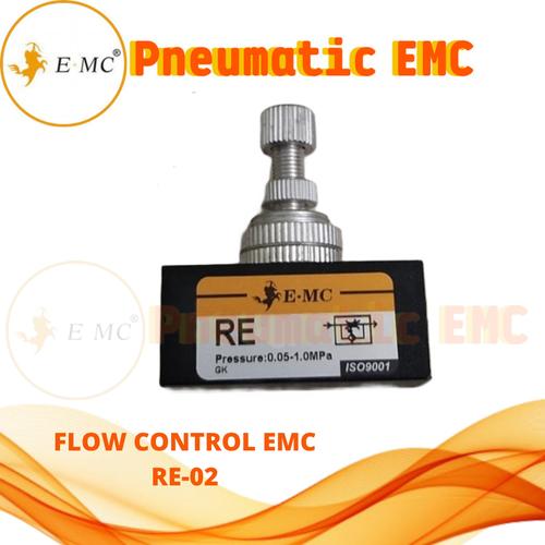 Jual Flow Control Valve Pneumatic EMC RE-02 / RE-08 - Jakarta Barat ...