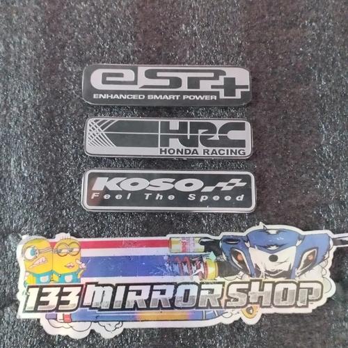 Jual emblem filter stainless Esp+ Koso HRC - resin Esp koso - Kota ...