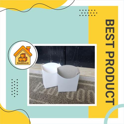 Jual Kemasan kentang goreng 8x4x10 cm | box kentang | box kentang ...