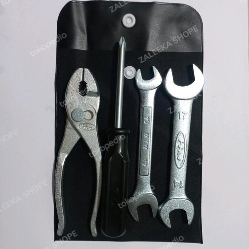 Promo Tool kit Set Metema ( Obeng/Tang/Spanner 10x12/Spanner 14x17 ...