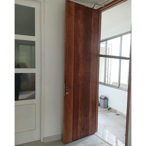 Jual Pintu tinggi dari kayu merbau, full solid tebal rata 4,5 cm ...