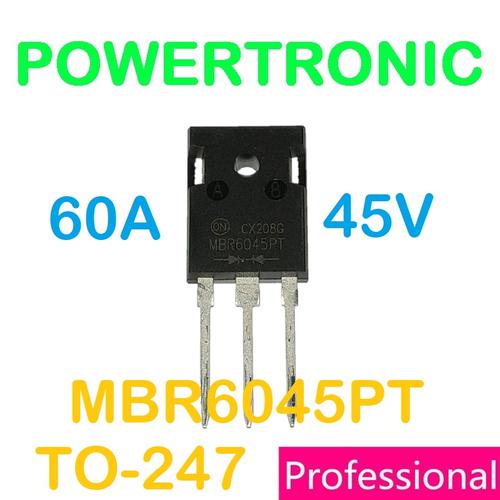 Jual DIODE MBR6045PT MBR6045 MBR 6045 PT 60A 45V DIODA SCHOTTKY TO-247 ...