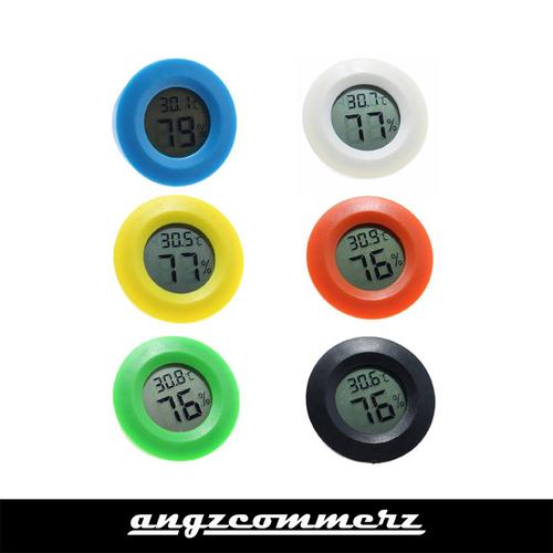 Jual Termometer Digital Bulat Mini Portable Thermometer Hygrometer ...