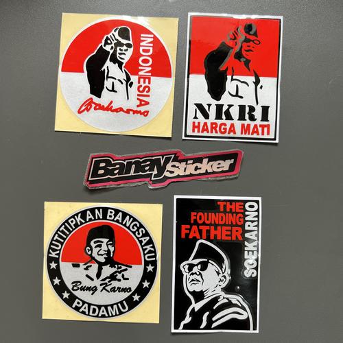 Jual STICKER Stiker SOEKARNO Cutting - Jakarta Timur - Banay Sticker ...