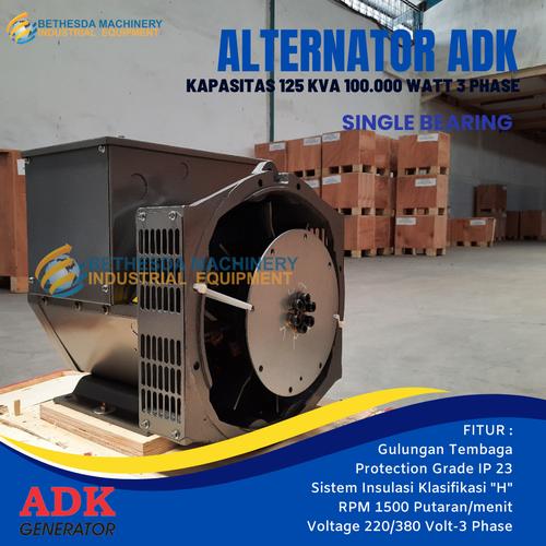 Jual Generator Adk 125Kva Dinamo genset 100 Kw 3 Phase Single / Double ...