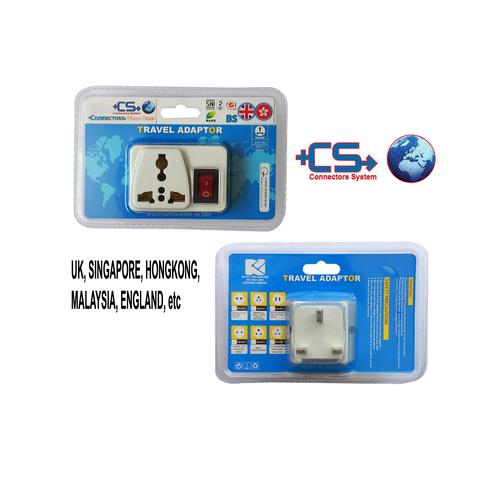 Jual Adaptor Colokan Listrik World Travel Adaptor BS + Saklar - Jakarta ...