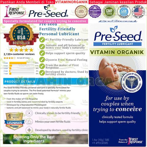 Jual Preseed natural lubricant original USA - PRESEED - Jakarta Utara ...