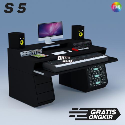 Promo BATTLEDESK S 5 - Meja Recording desk, Studio Musik, Rekaman ...